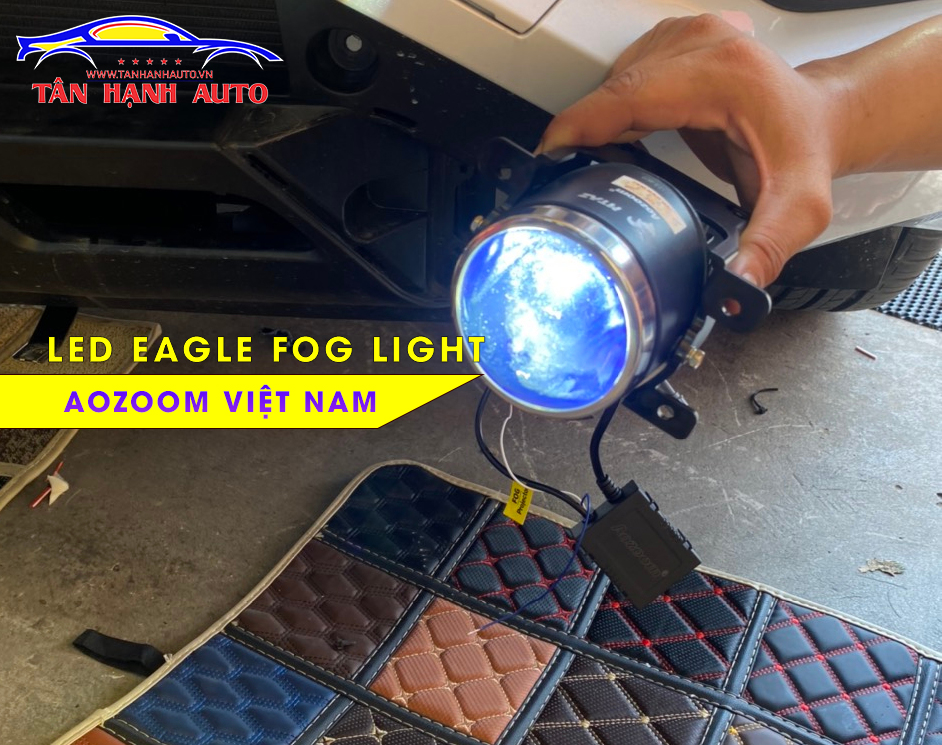 Lắp đèn Ô tô Bi LED Eagle Fog Light theo Suzuki XL7
